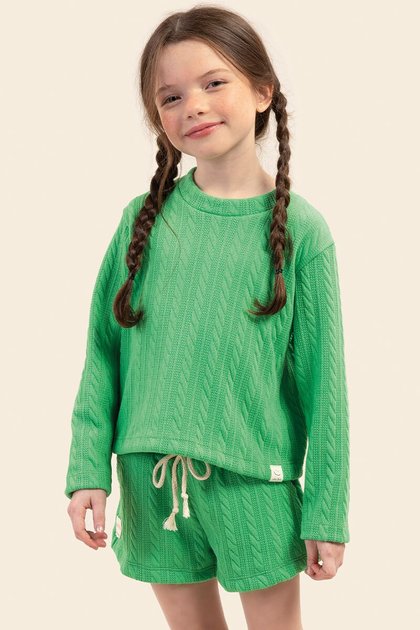 Conjunto Infantil Menina Amor