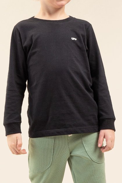 Camiseta Minimal Menino Infantil em Meia Malha