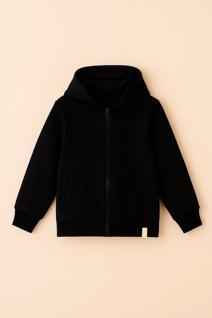 Jaqueta Minimal Genderless Infantil em Tactel